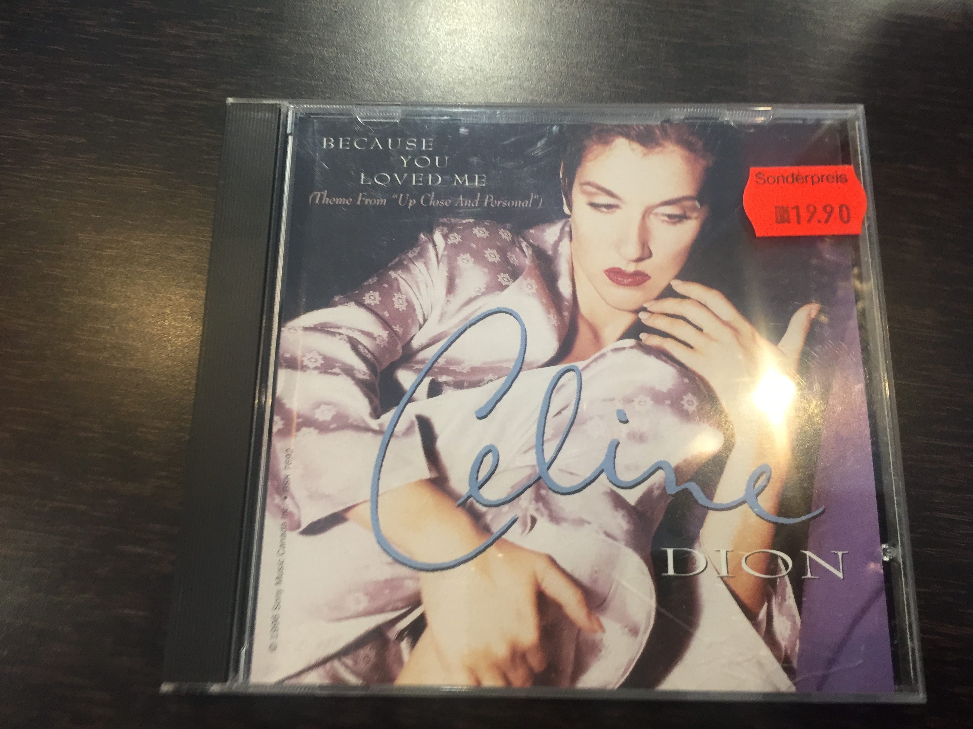 Cd Celine Dion Because You Loved Me